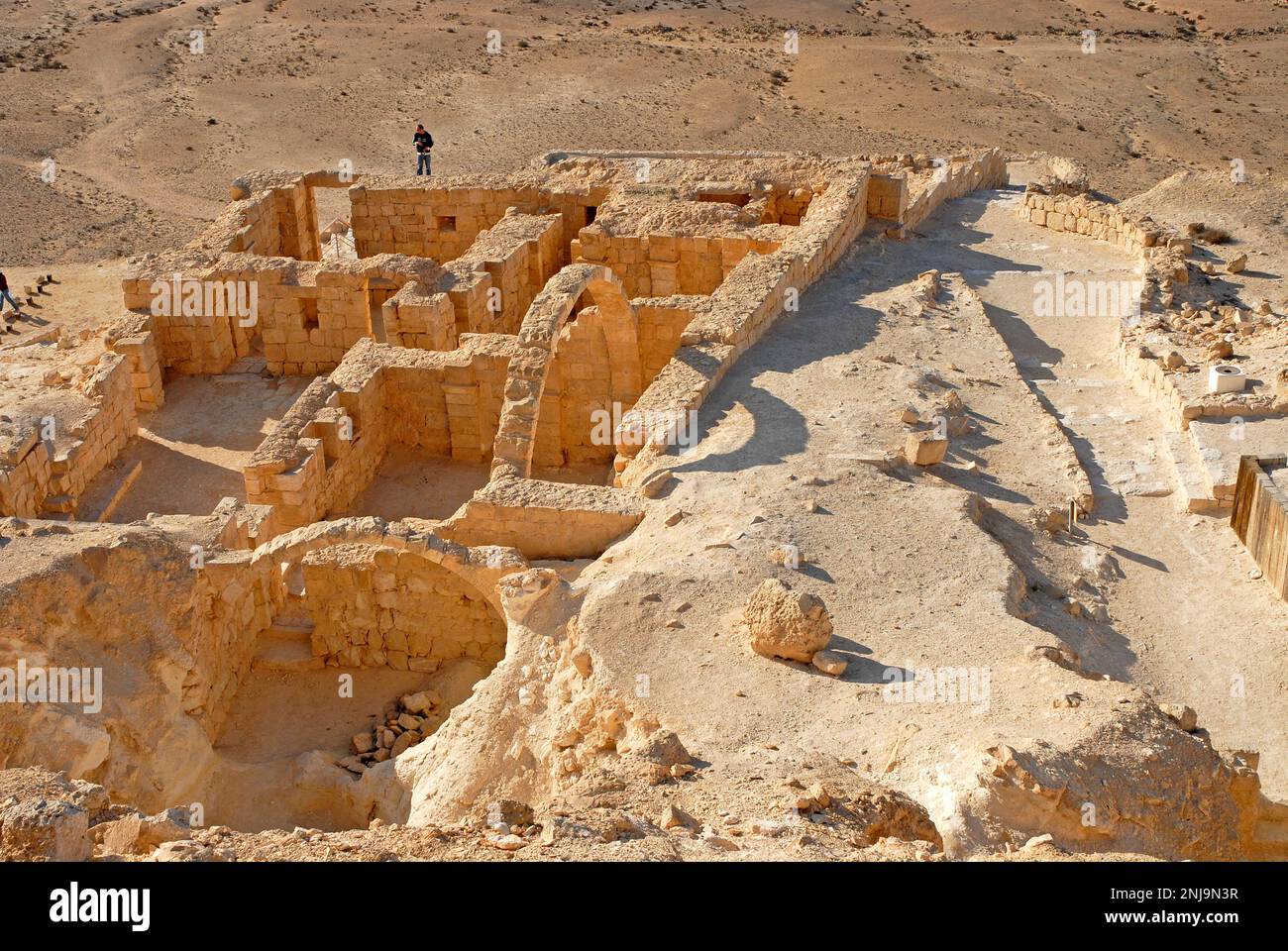 Avdat ruins in the Negev, Israel Stock Photo - Alamy