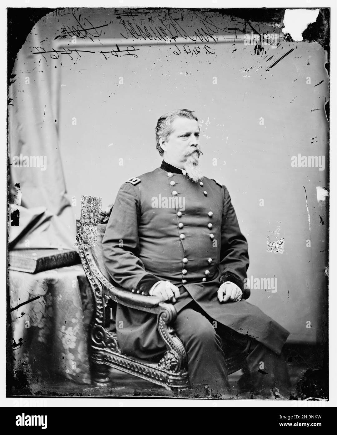 General Winfield Scott Hancock, a prominent Union Army officer during ...