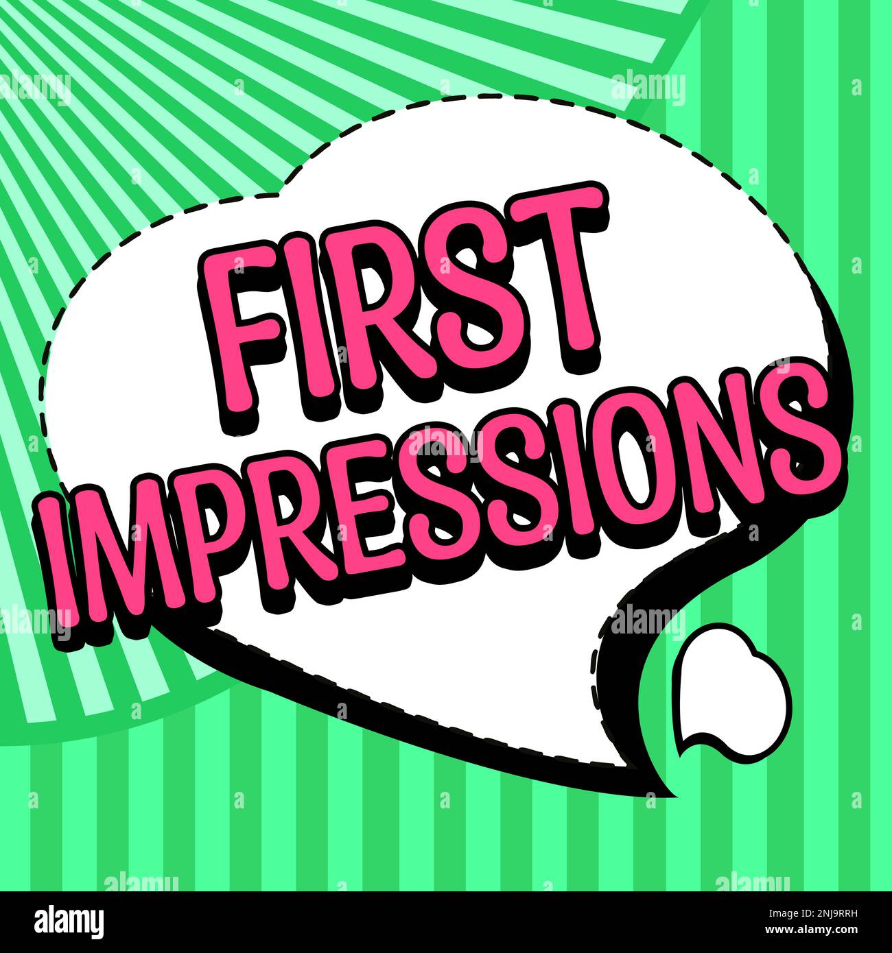 Inspiration showing sign First Impressions. Word Written on What a ...