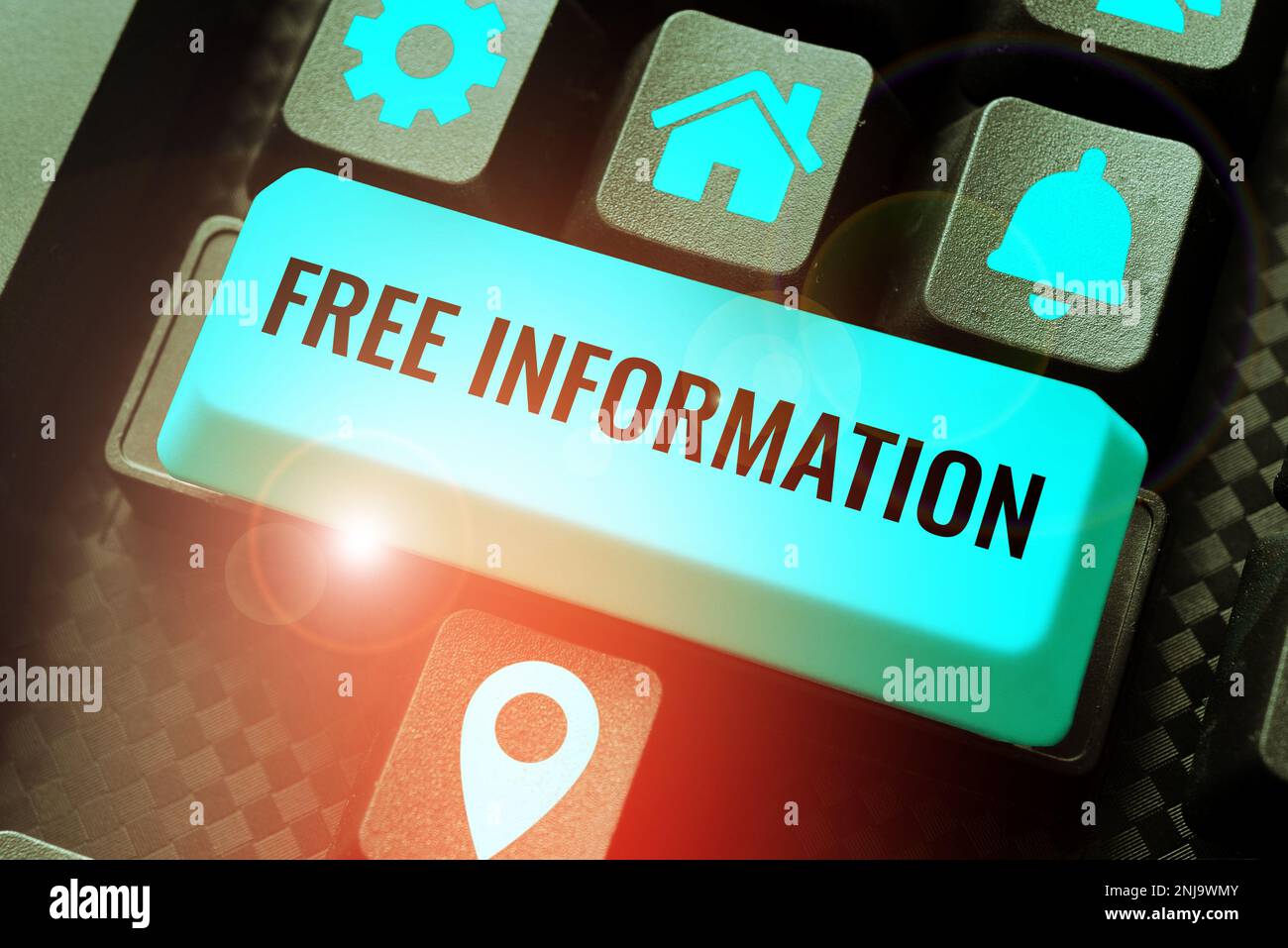 Conceptual display Free Information. Business showcase knowledge ...