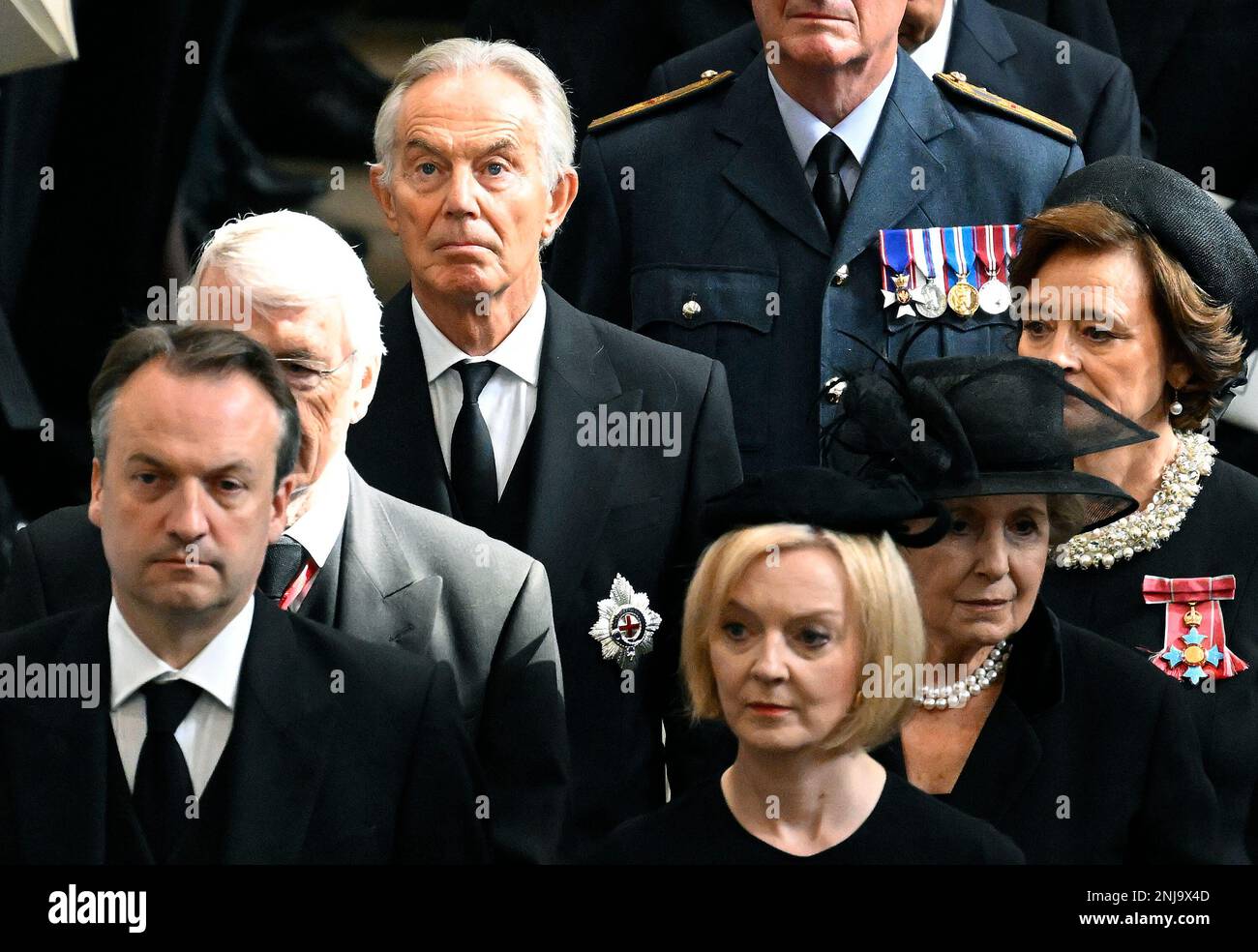 Britain's Prime Minister Liz Truss, her husband Hugh O'Leary, former ...