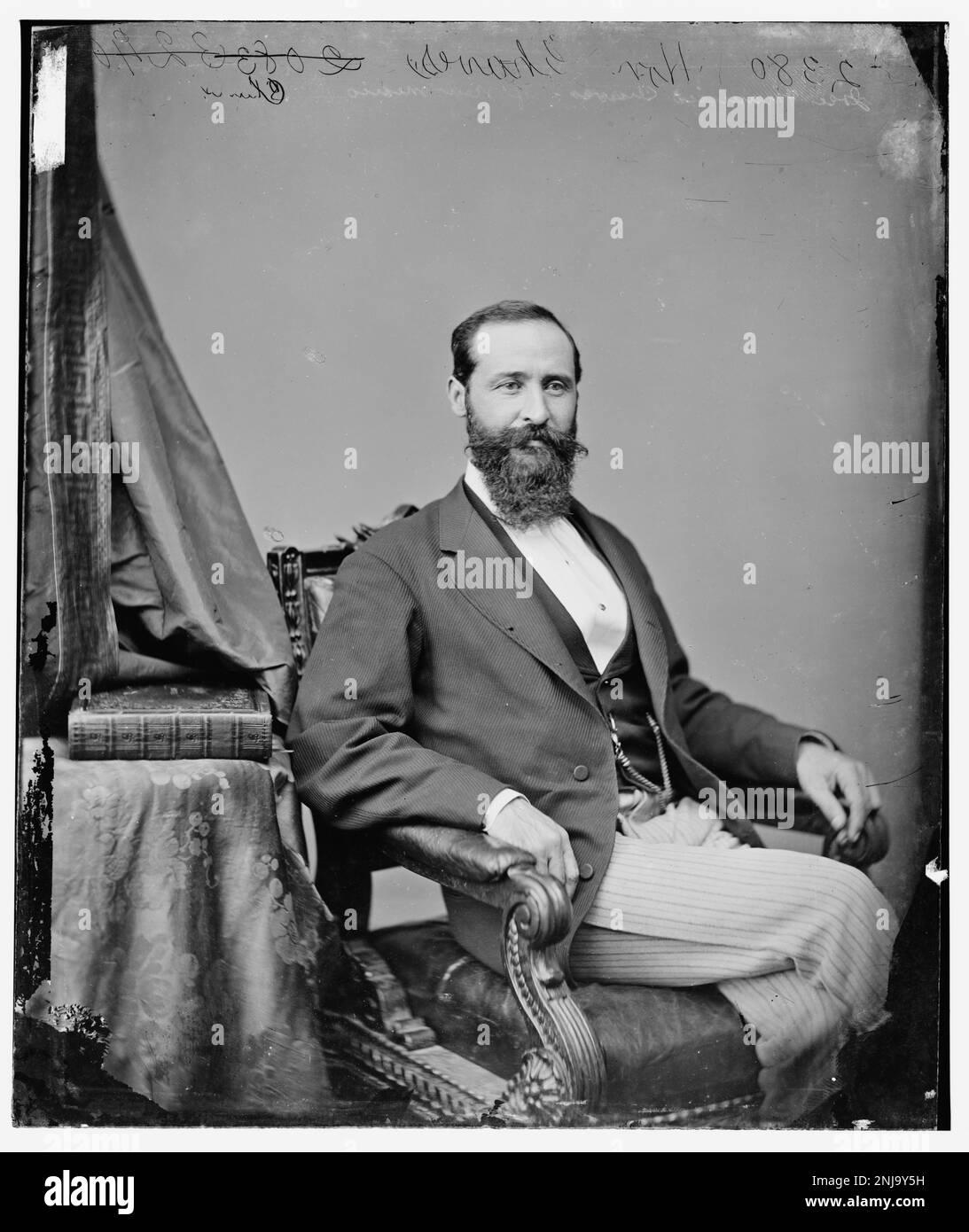 Portrait of Jose F. Chaves, a notable figure captured in the Brady ...