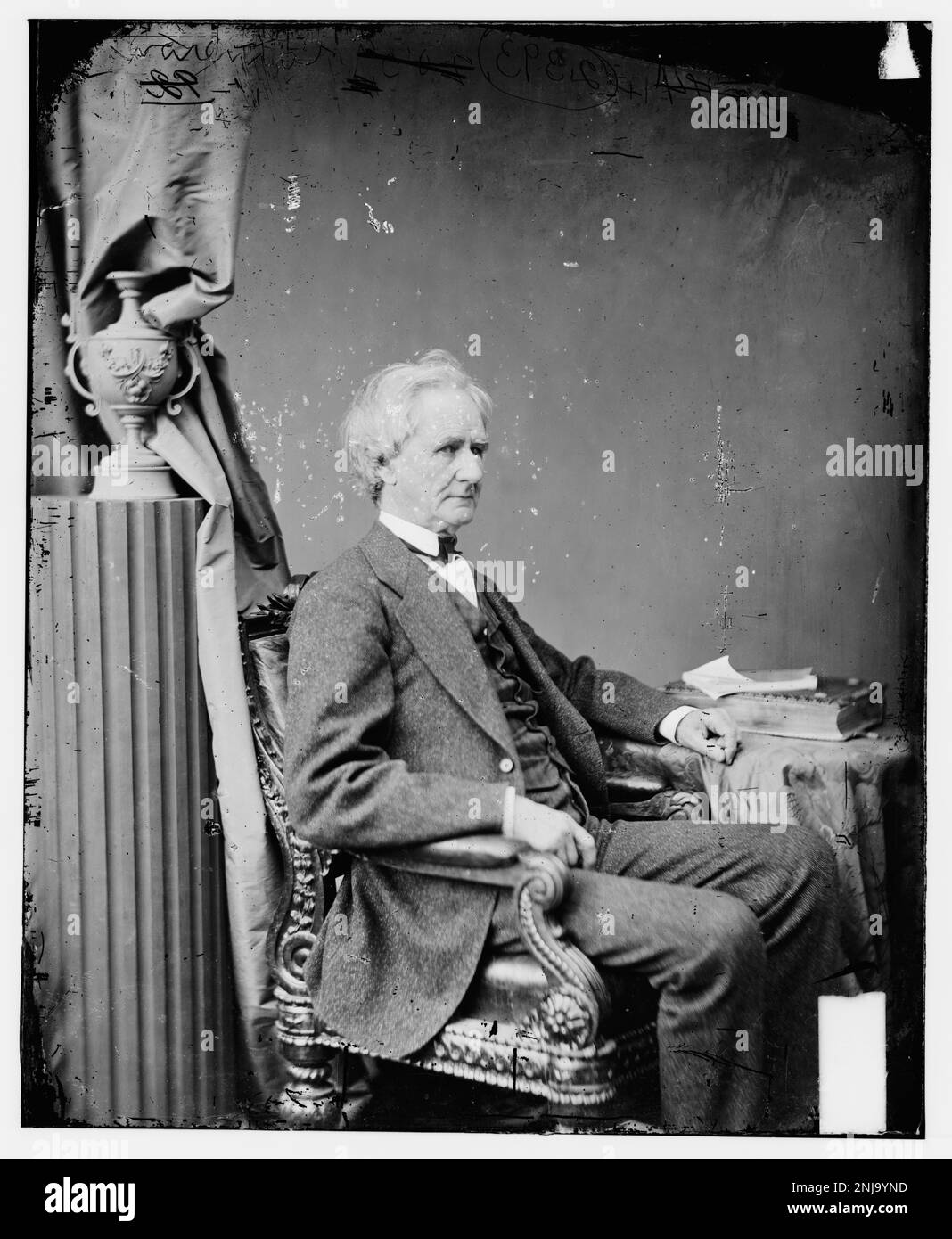 Portrait of Hon. Simon Cameron, U.S. politician, former Secretary of ...