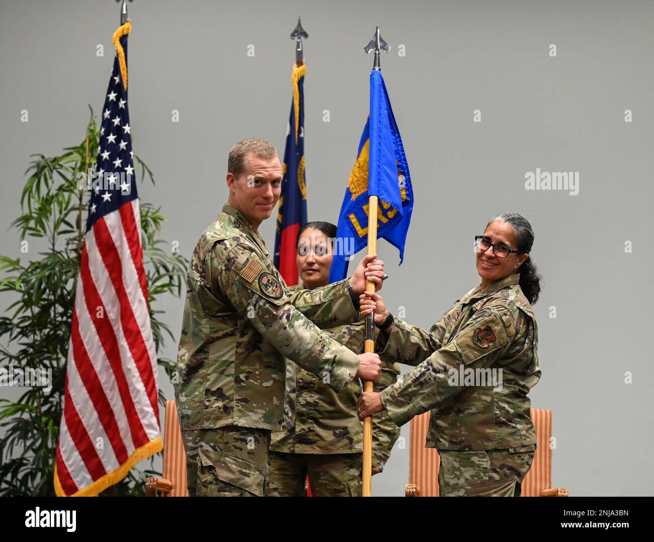 U.S. Air Force Col. Joseph Zingaro, 165th Mission Support Group ...