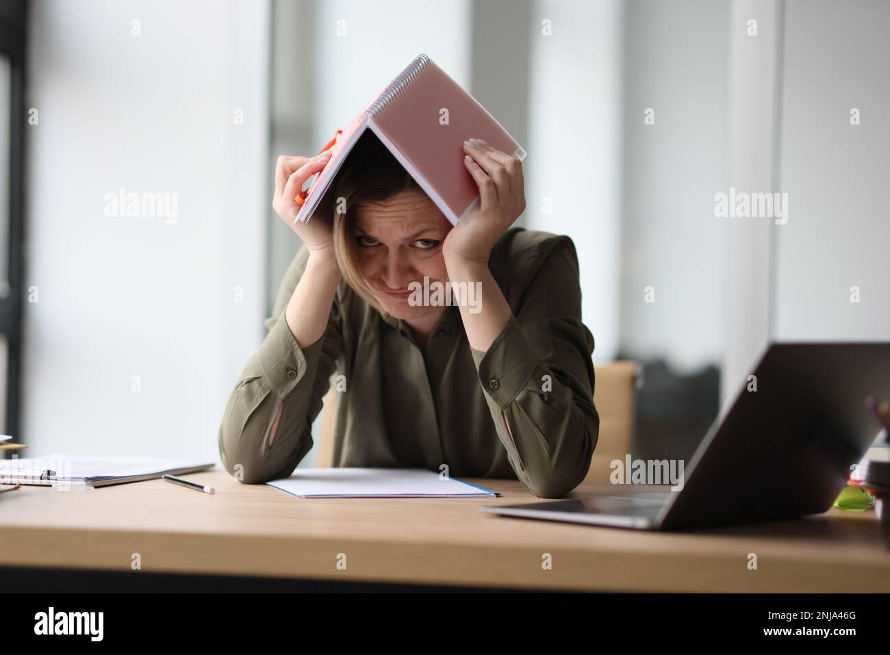 Woman feeling pain under hi-res stock photography and images - Alamy
