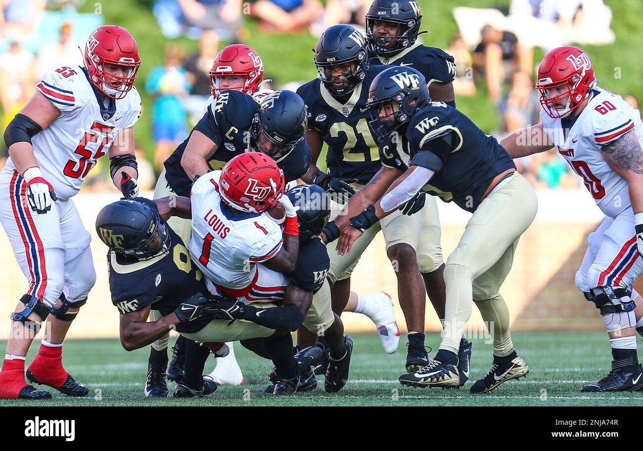 September 17, 2022: Liberty University junior Shedro Louis (1) runs ...