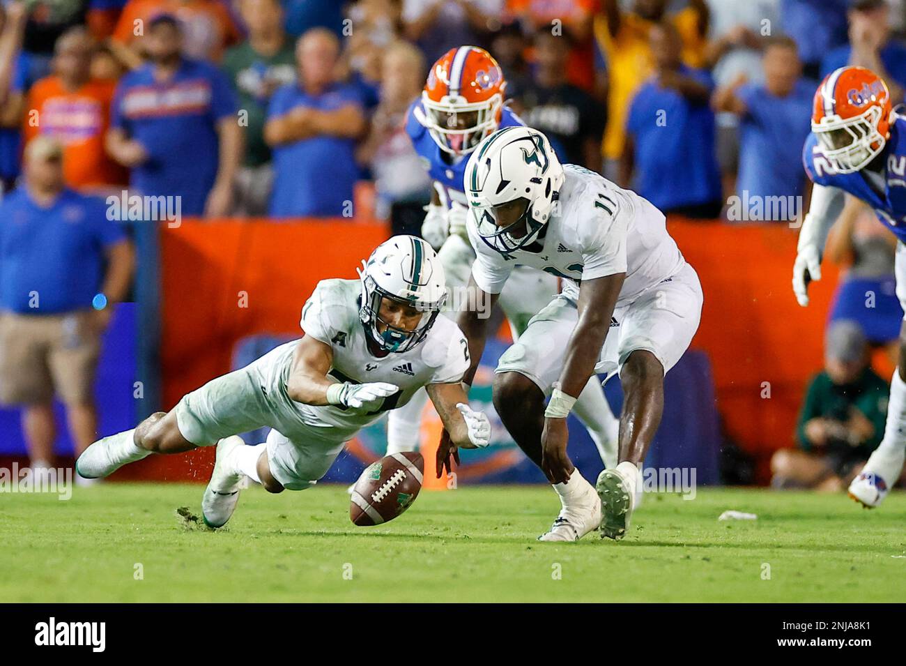 GAINESVILLE, FL - SEPTEMBER 17: South Florida Bulls running back Brian ...