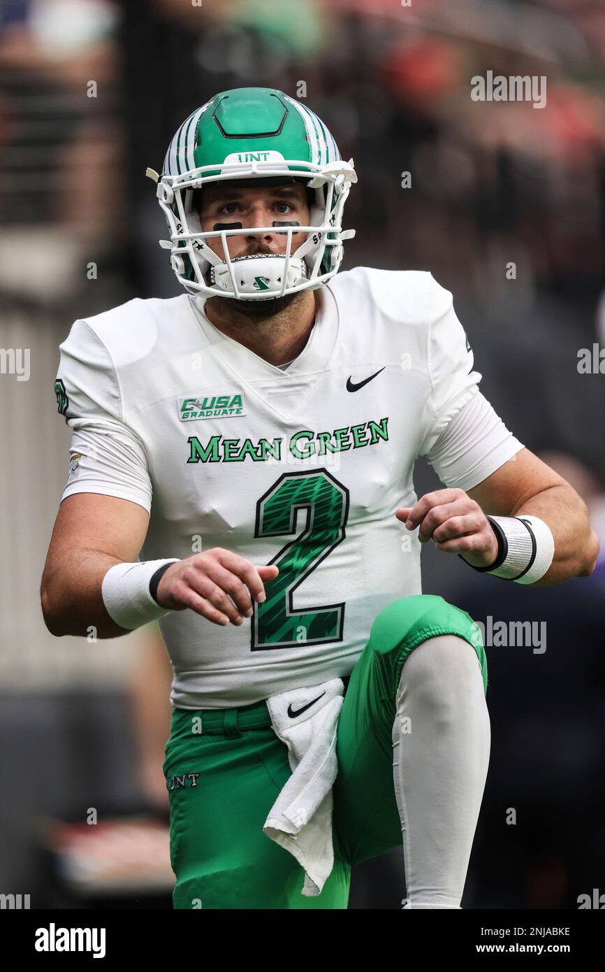 September 17, 2022: North Texas Mean Green quarterback Austin Aune (2 ...