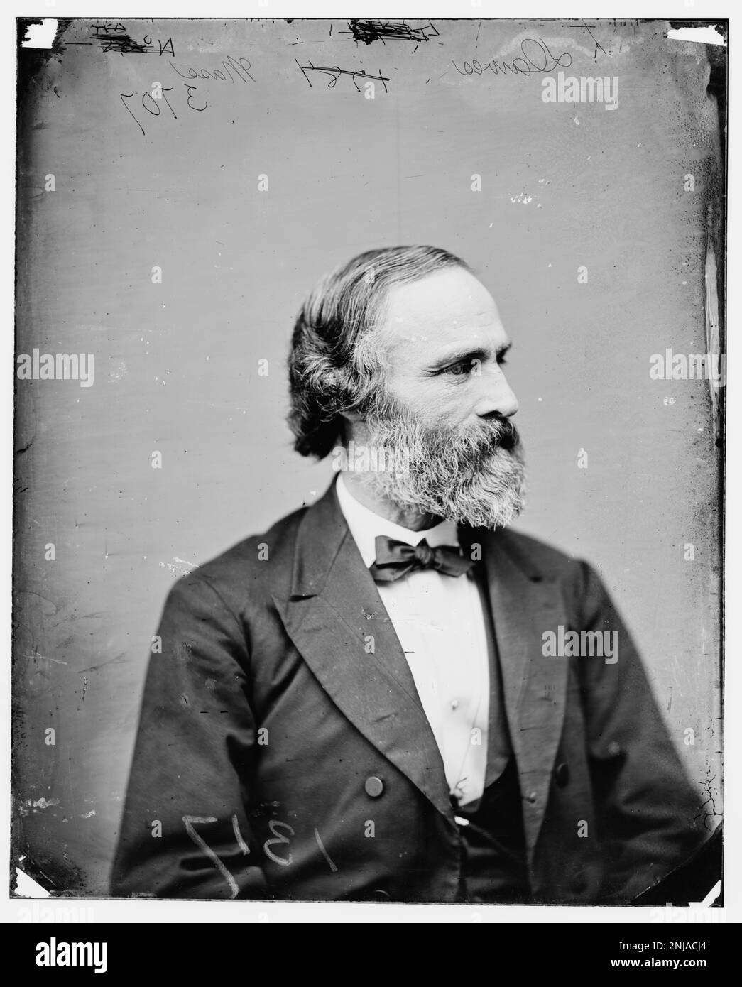 Portrait of Hon. Henry L. Dawes, a prominent political figure from ...