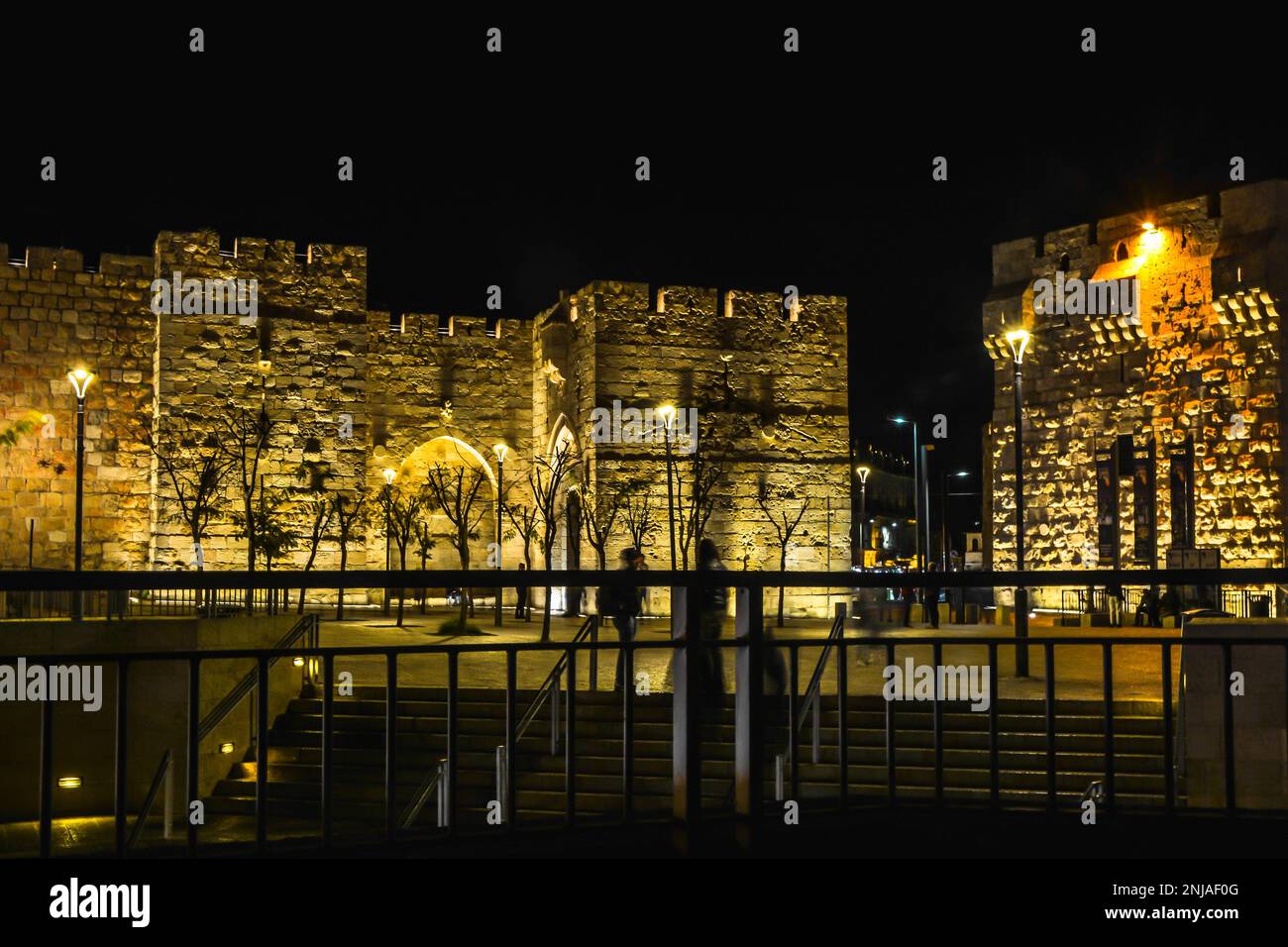 The Old City in Jerusalem. Ancient Jerusalem, a place of attraction for ...