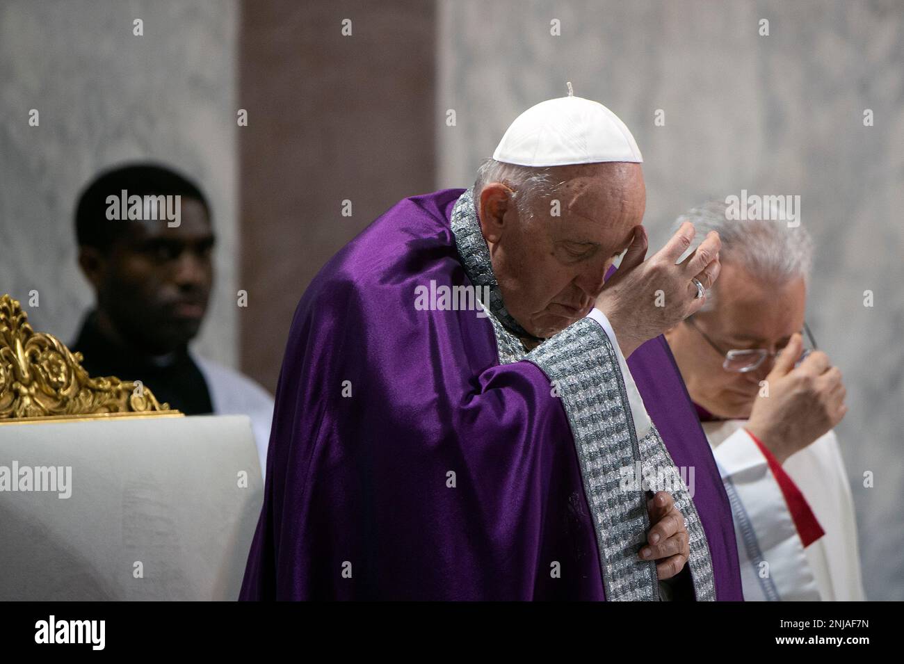 Rome, Rome. 22nd Feb, 2023. Italy, Rome, 2023/2/22. Pope Francis ...
