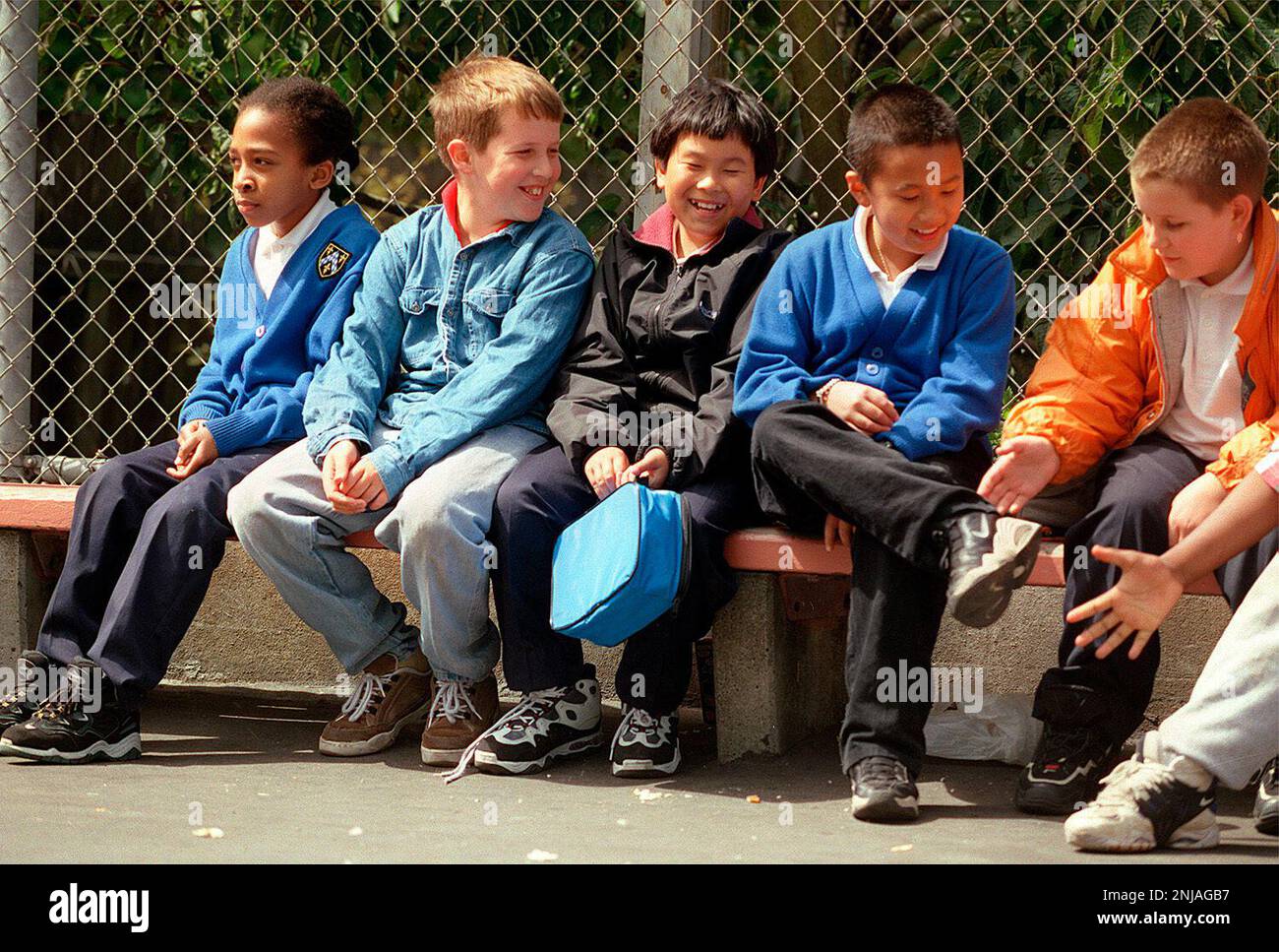 RACEKIDS1C/C/09SEP98/SC/LH--(left to right)--Robert Williams, Richard ...