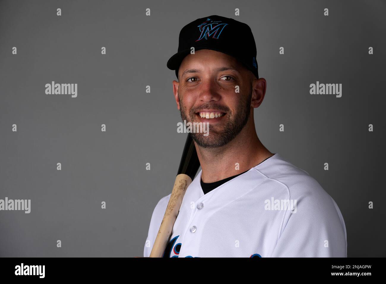 This is a 2023 photo of Jacob Stallings of the Miami Marlins baseball ...