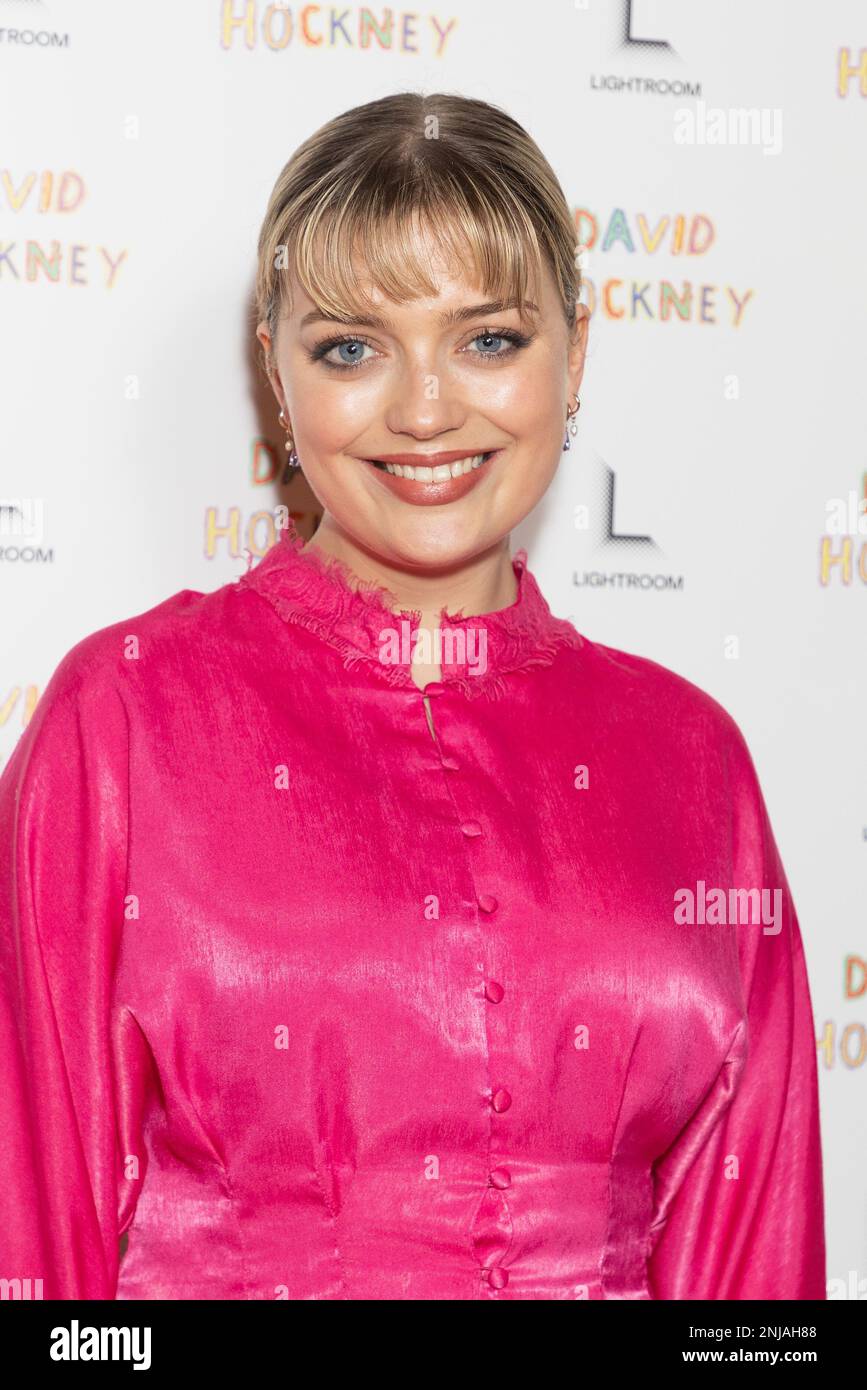 London, UK. 23 February, 2023. Rhea Norwood attends the Gala opening of ...