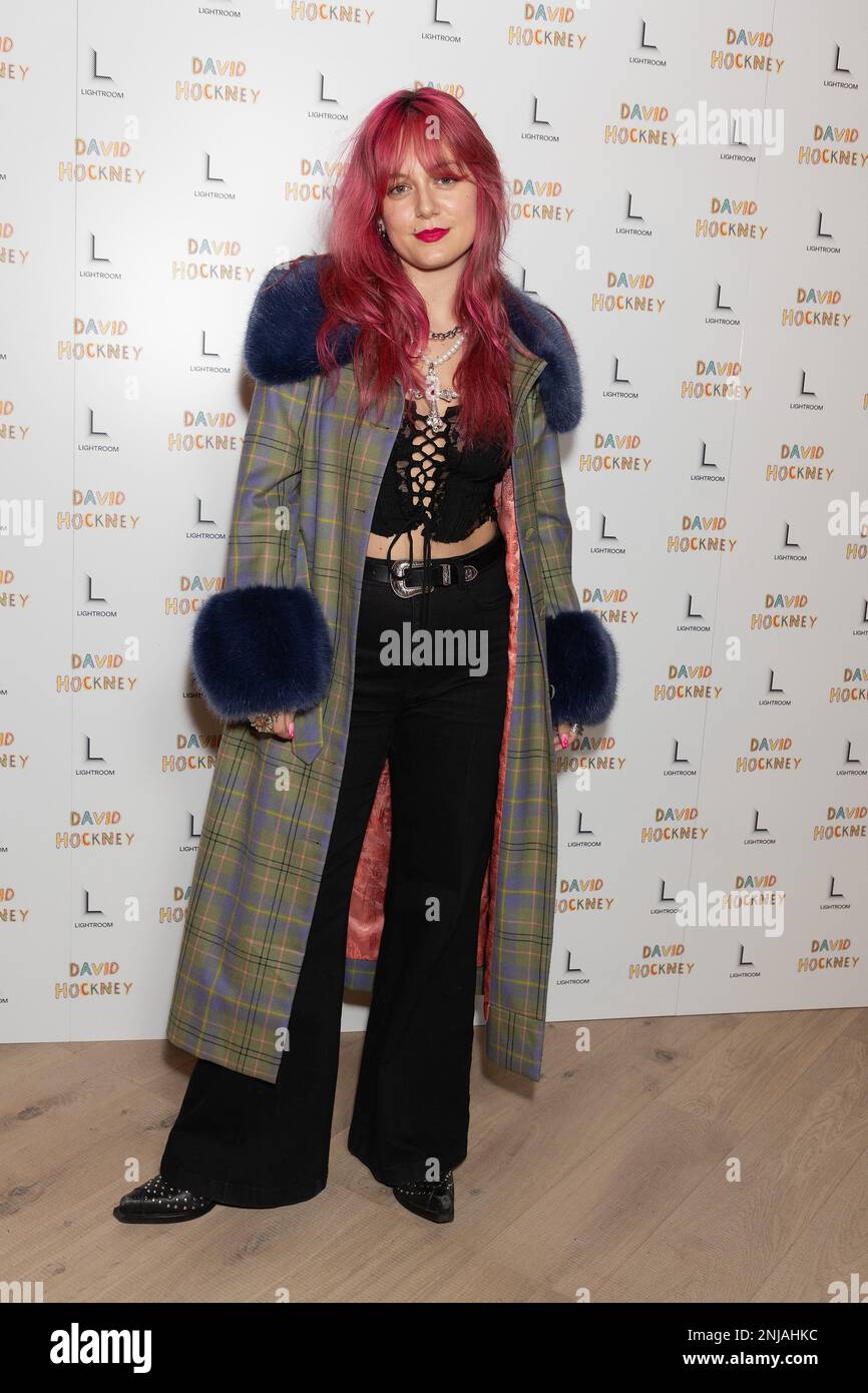 London, UK. 23 February, 2023. Florence Given attends the Gala opening ...
