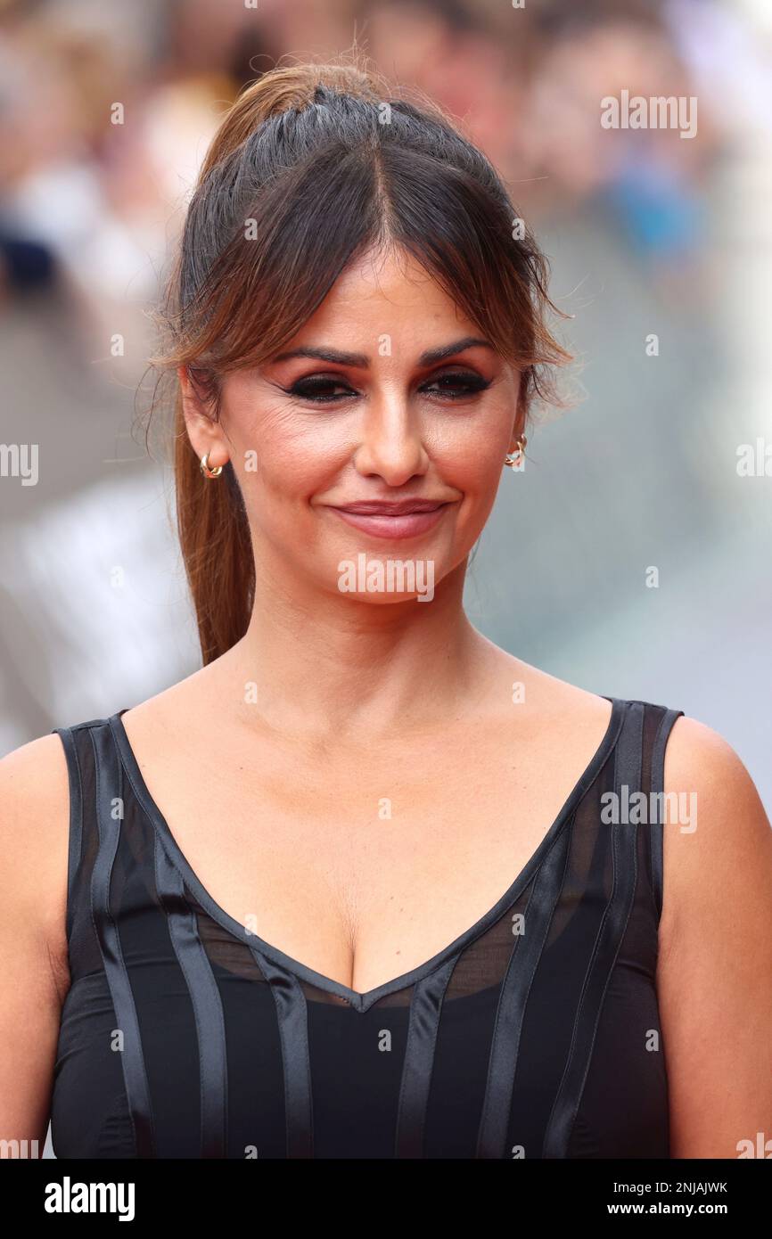 Actress Monica Cruz on her arrival at the presentation of the film 'On ...