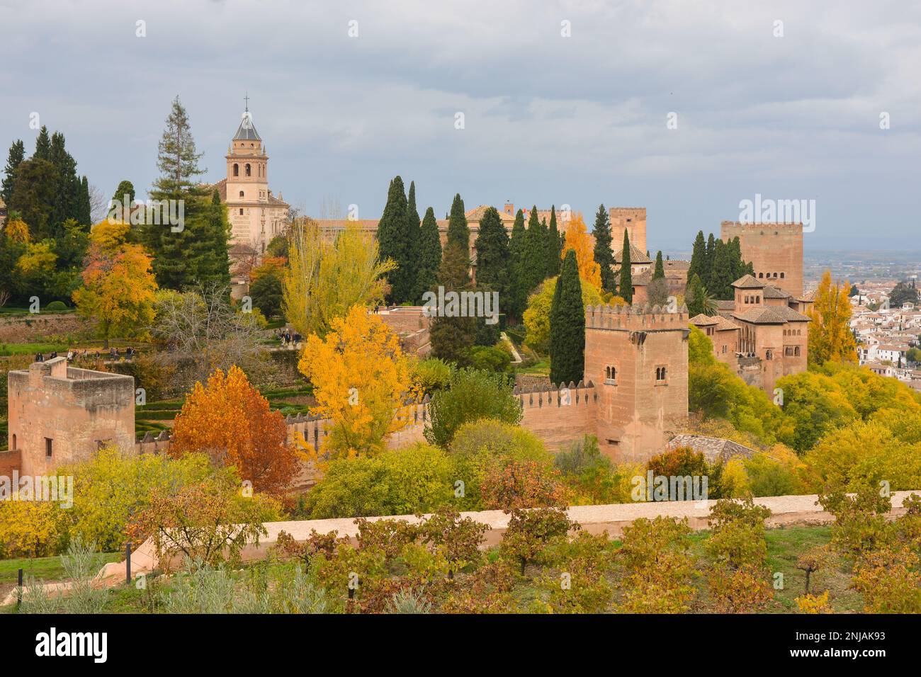 Granada in November. Granada is one of the most attractive tourist ...
