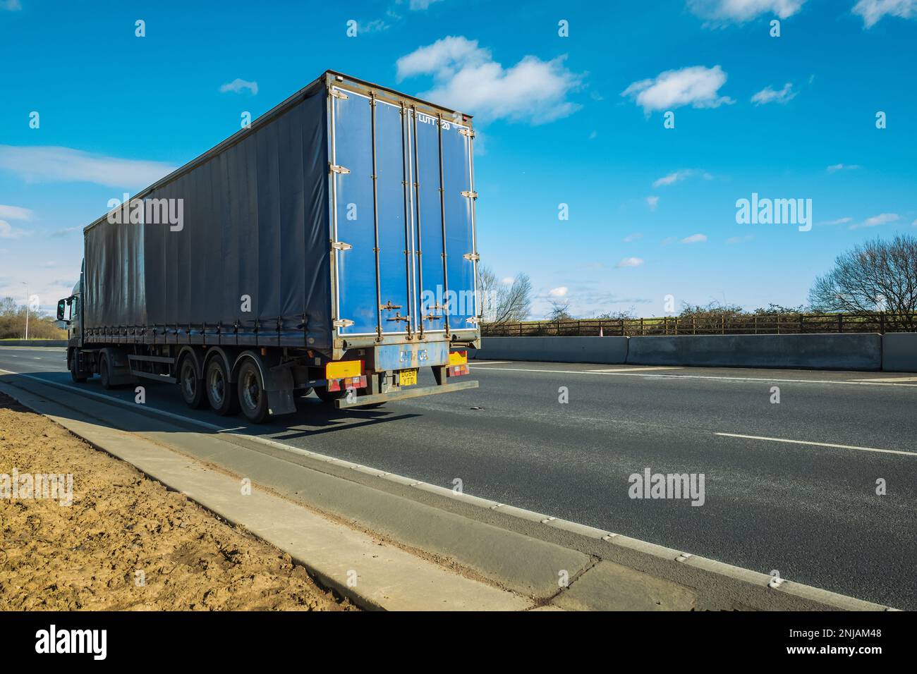 HGV vehicle truck traveling on motorway in England UK Stock Photo - Alamy