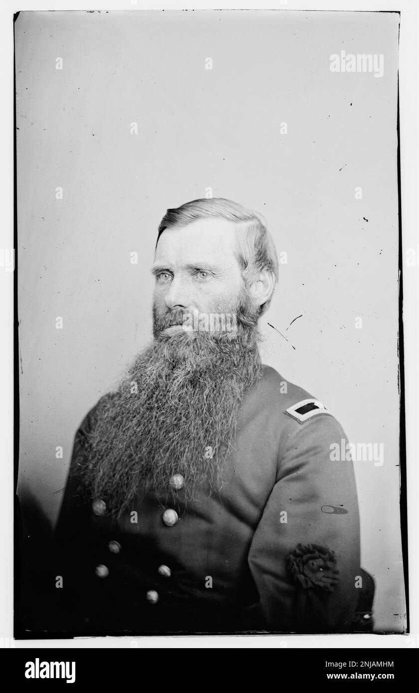 Portrait of General T.M. Harris, U.S.A., part of the Brady-Handy ...