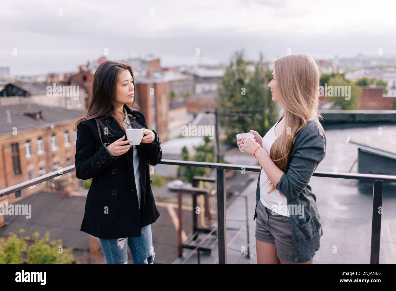 Female rivalry. Jealousy and gossips Stock Photo - Alamy