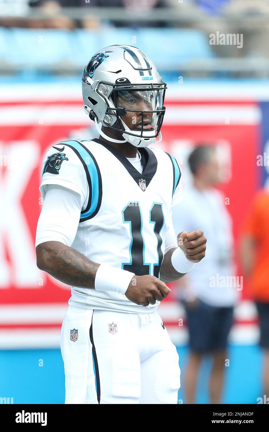 CHARLOTTE, NC - SEPTEMBER 11: Carolina Panthers quarterback PJ Walker ...