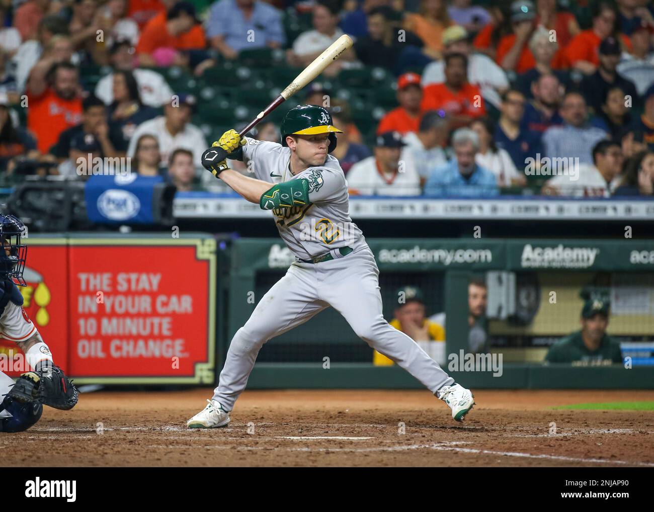 HOUSTON, TX - SEPTEMBER 15: Oakland Athletics shortstop Nick Allen (2 ...