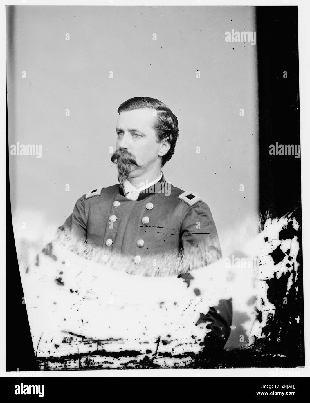 Photograph of General Foster, a Union Army officer during the American ...