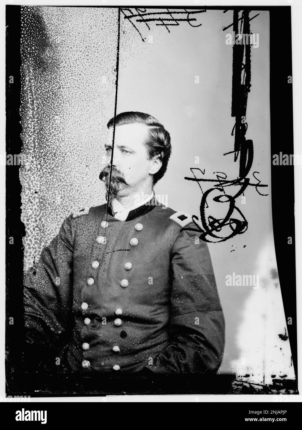 Portrait of General Foster, an officer in the Union Army during the ...