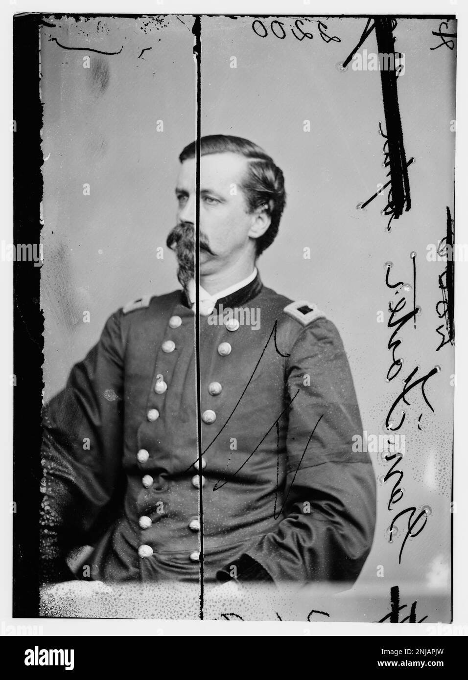 Portrait of Gen. Foster, a U.S. Army officer during the Civil War, from ...