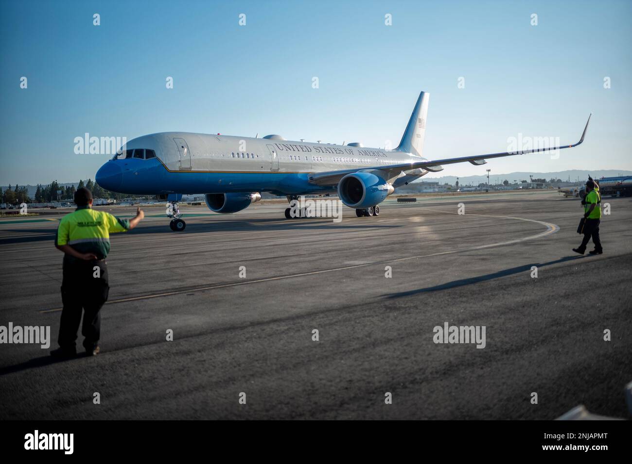 First lady Jill Biden arrives at Hollywood Burbank Airport in Burbank ...