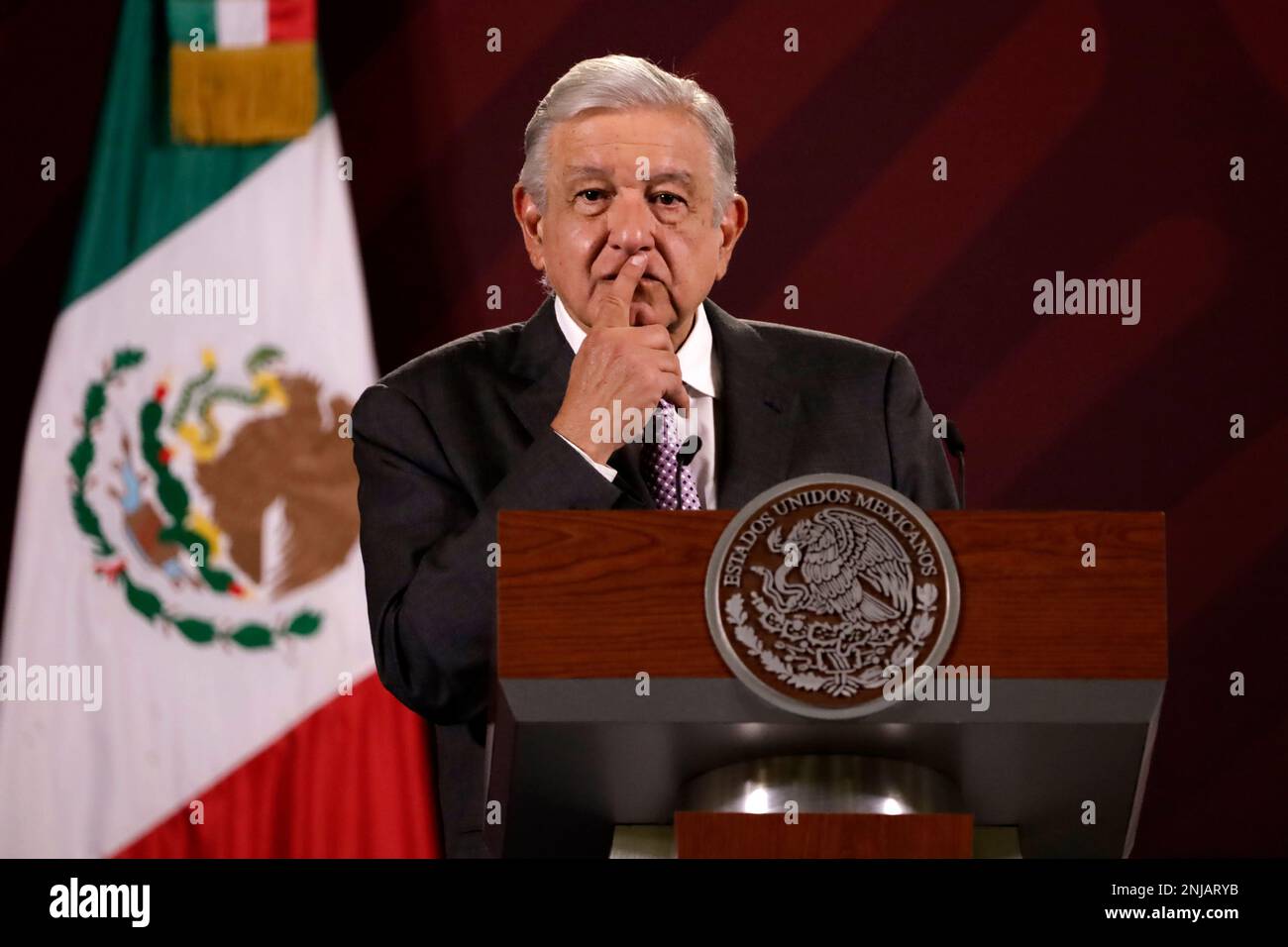 Non Exclusive: February 22, 2023, Mexico City, Mexico: Mexican ...