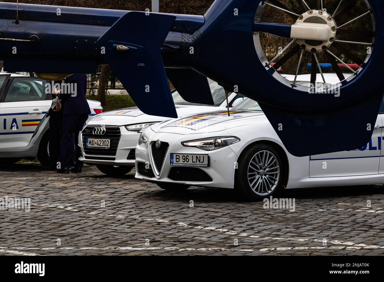 Romanian Police (Politia Romana) car show in Bucharest, Romania, 2022 ...