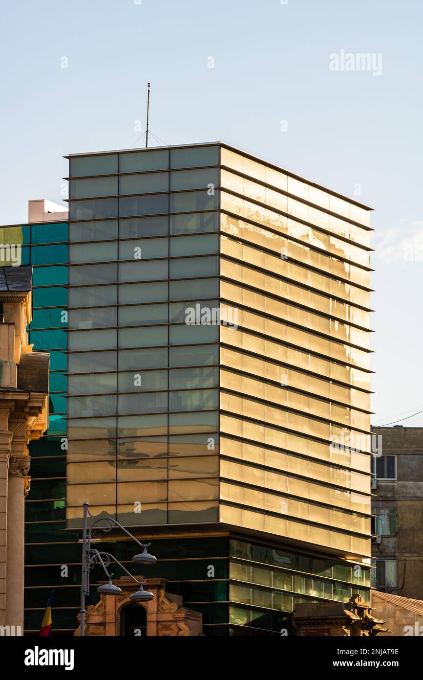 Modern architecture in Bucharest city, Romania, 2022 Stock Photo - Alamy