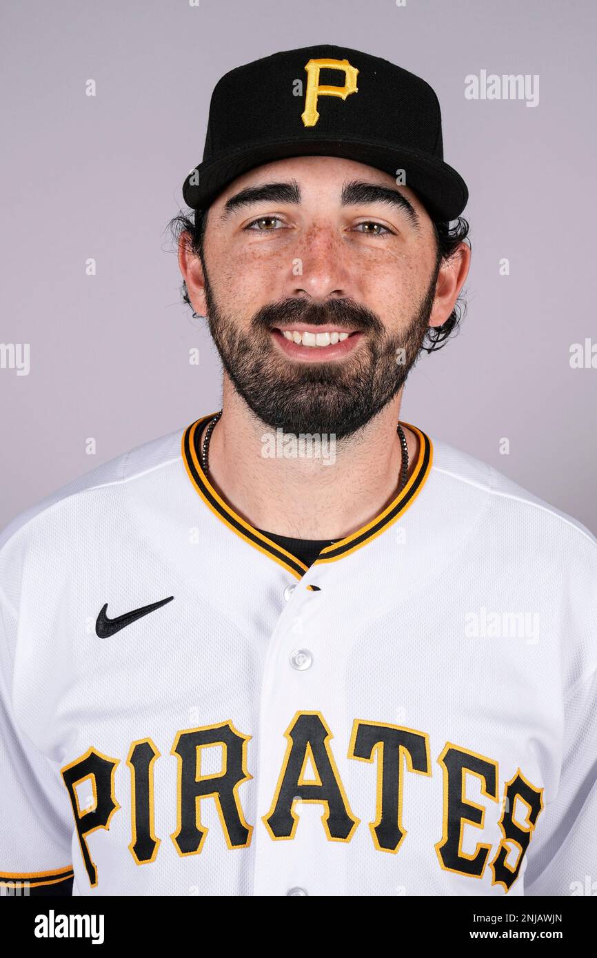 This is a 2023 photo of relief pitcher Colin Holderman of the Pirates ...