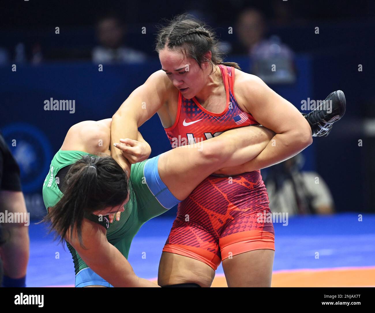 Mallory Maxine VELTE of Untied States of America competes during the ...