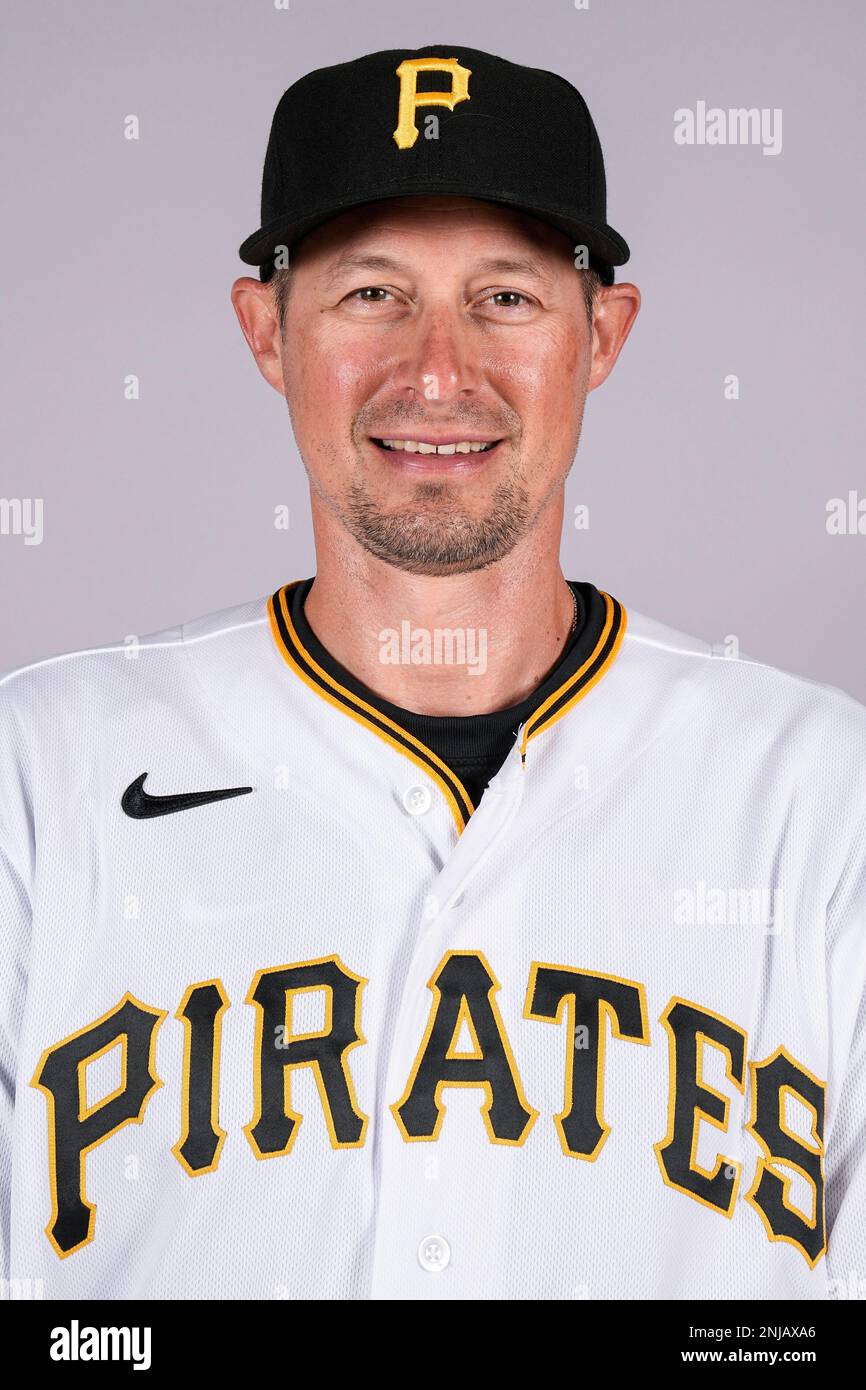 This is a 2023 photo of bench coach Don Kelly of the Pirates baseball ...