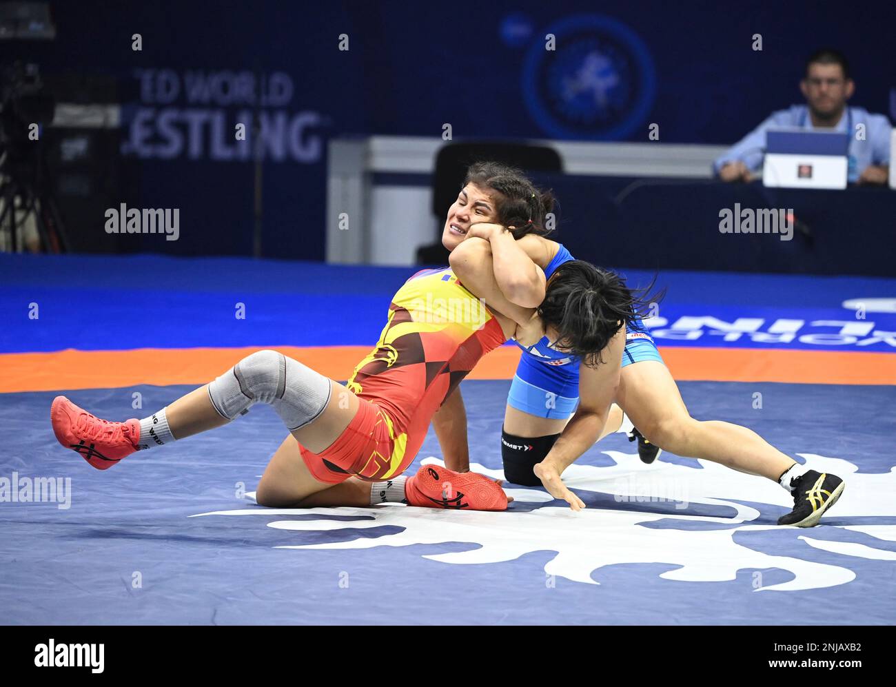 Anastasia NICHITA of Moldove competes during Semifinal of the Women's ...