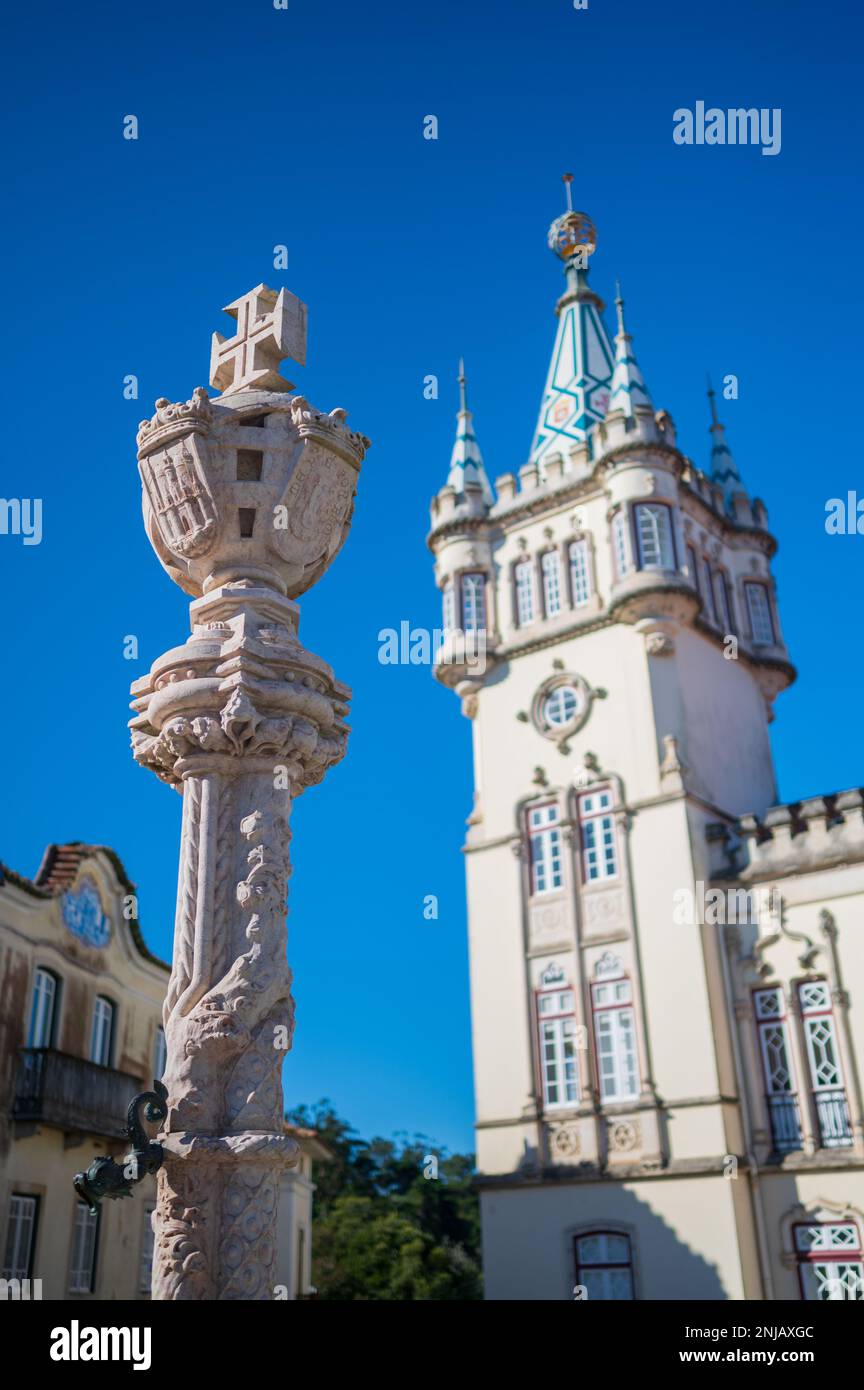 Town Hall of Sintra (Camara Municipal de Sintra), remarkable building ...