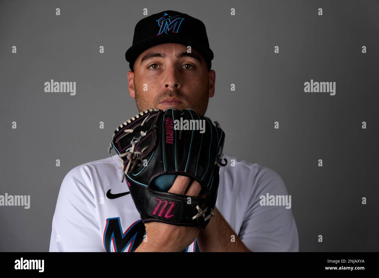 This is a 2023 photo of Daniel Castano of the Miami Marlins baseball ...
