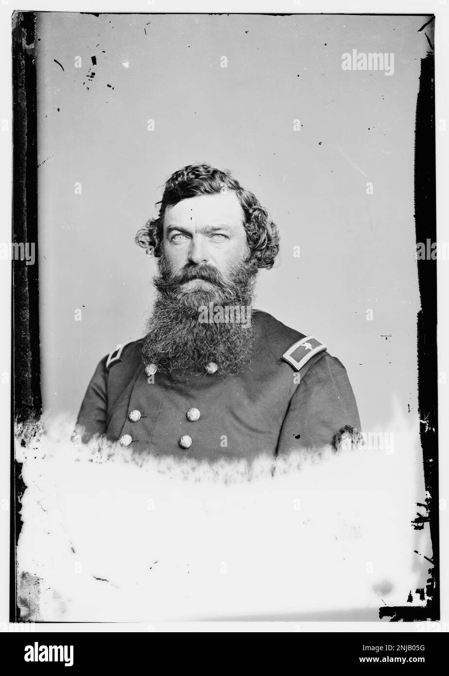 Portrait of General J.S. Robinson, U.S. Army, captured as part of the ...