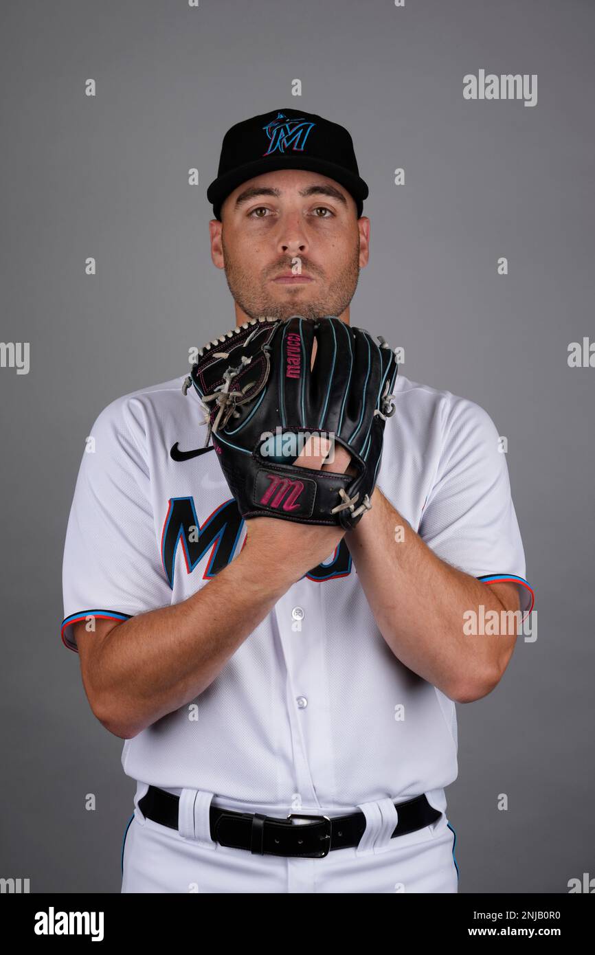 This is a 2023 photo of Daniel Castano of the Miami Marlins baseball ...