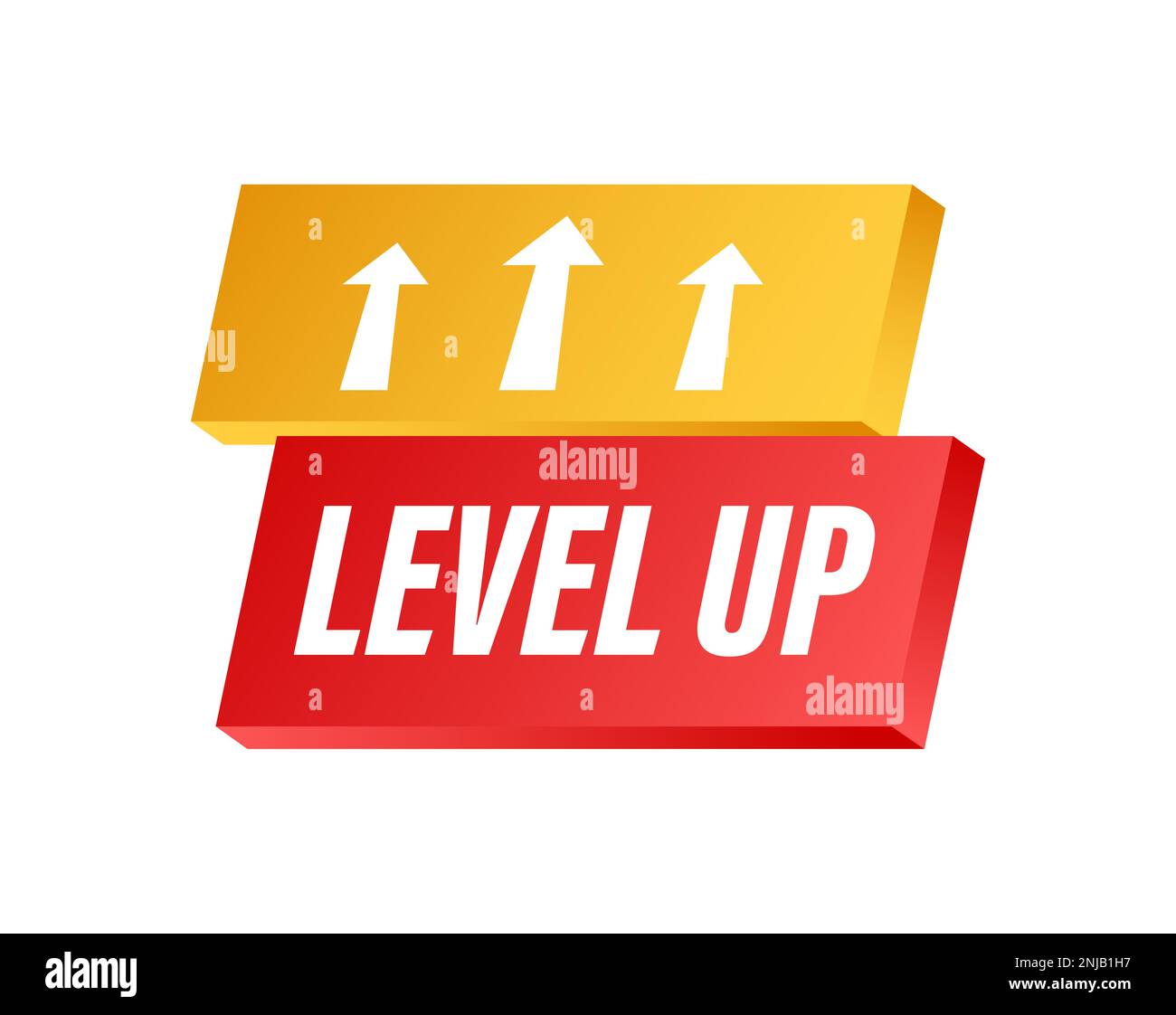 Game icon bonus. level up icon, new level logo. Vector stock ...