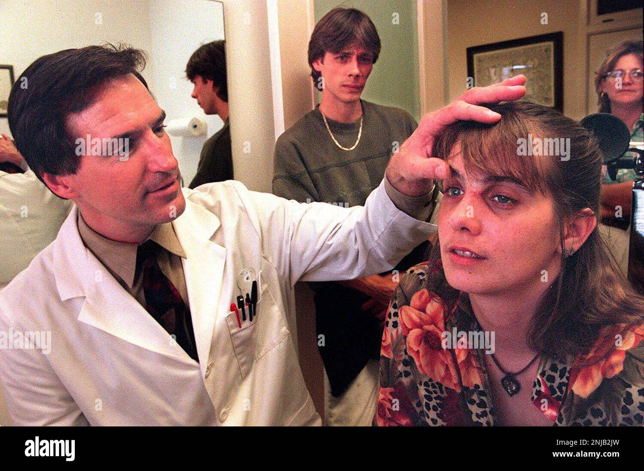 SOS-DALLUHN/C/16NOV95/SO/LH--Michelle Dalluhn, 26 years old, was shot ...