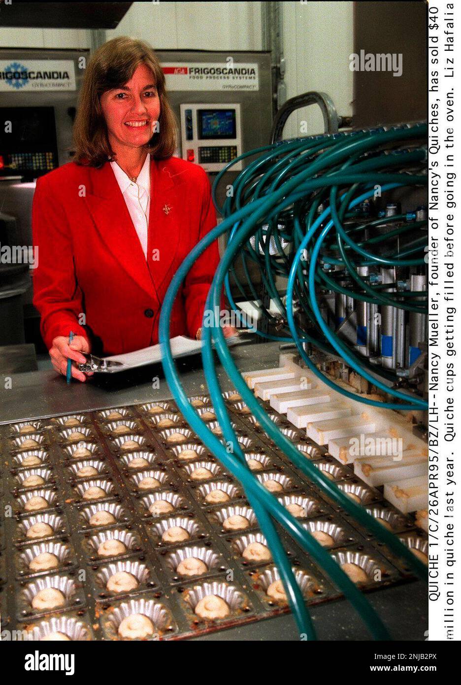 NANCY MUELLER OF NANCY'S SPECIALTY FOODS WHICH SELL $40 MILLION IN ...