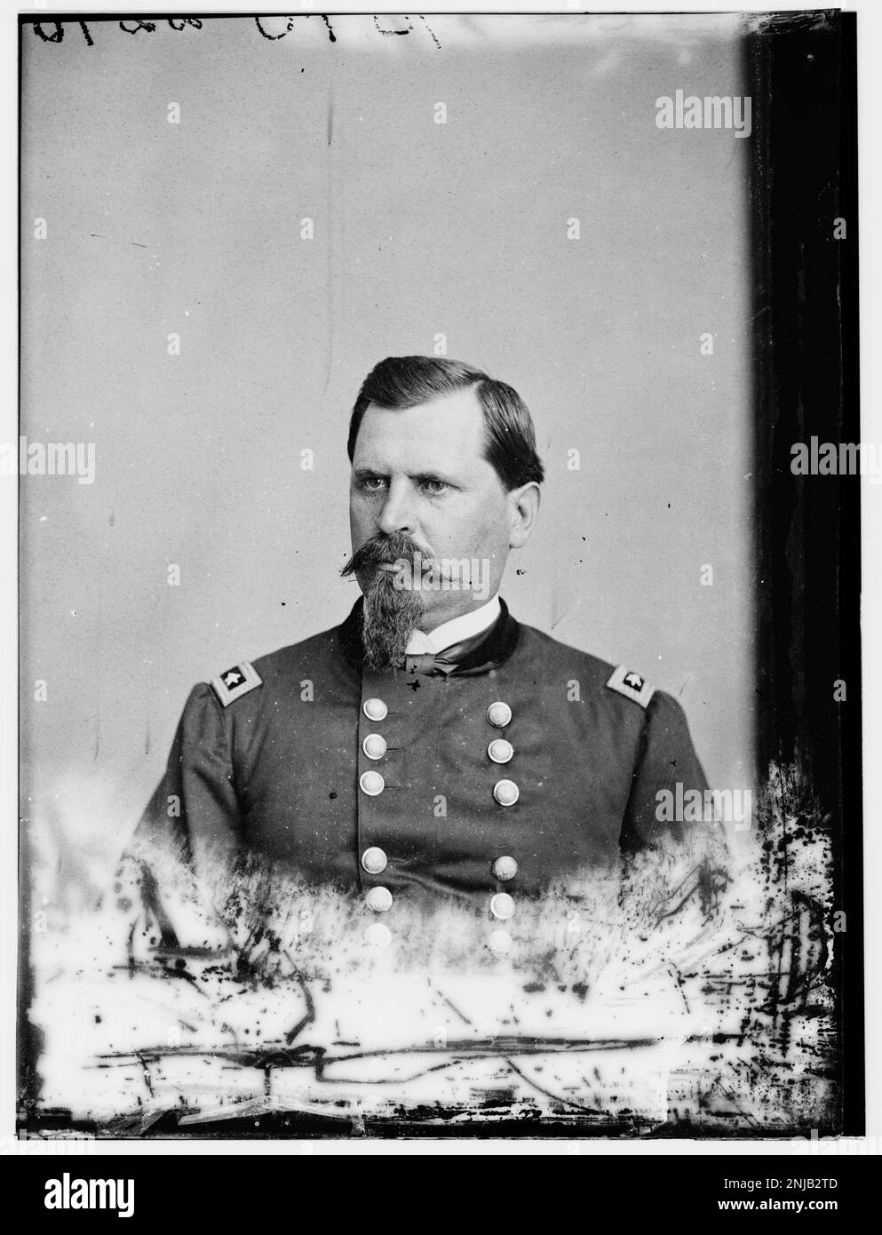 Portrait of General William B. Hazen of the U.S. Army, featuring his ...