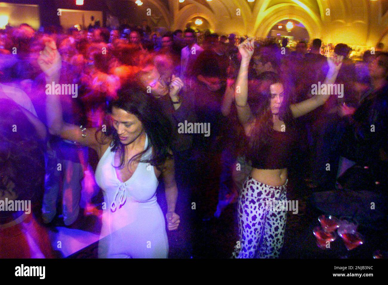 PLAYBOY26a1-C-25FEB00-PK-LH--The dance floor of Ruby Skye, the city's ...