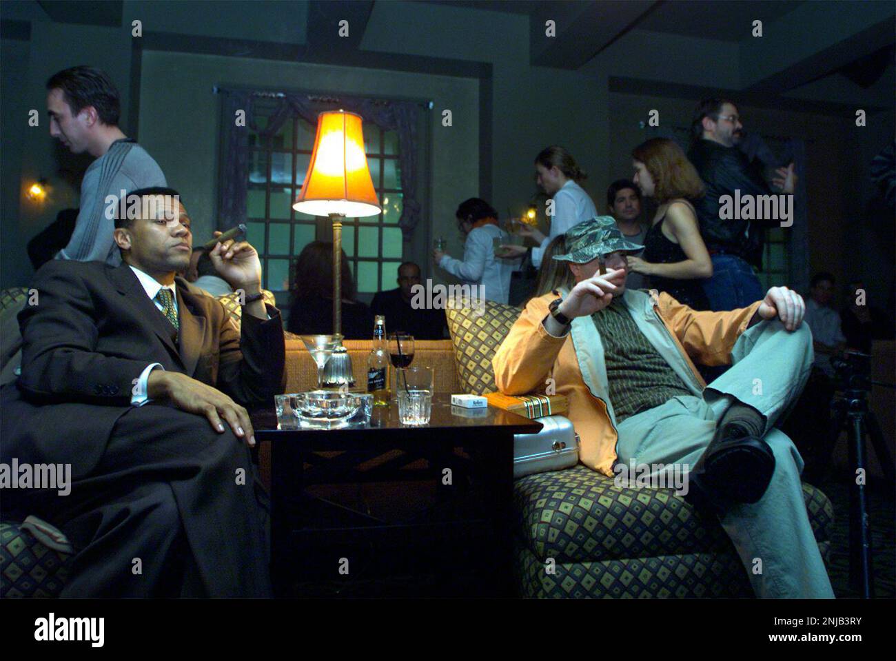 PLAYBOY26c1-C-25FEB00-PK-LH--The cigar room of Ruby Skye, the city's newest nightclub which is ...