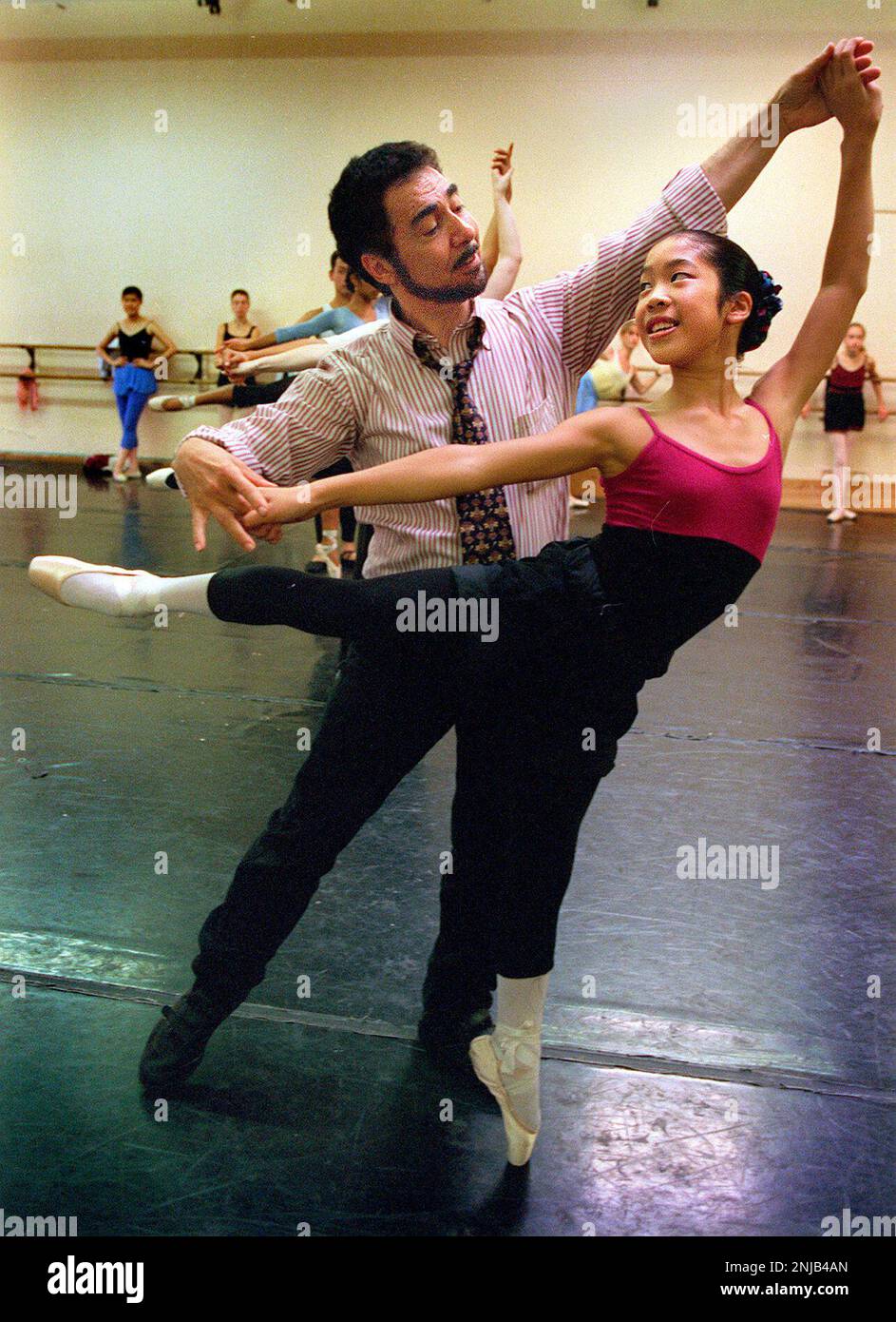 DANCE SCHOOL 1/C/14AUG97/PK/LH--Jennifer Anolin, 12 years old, from ...