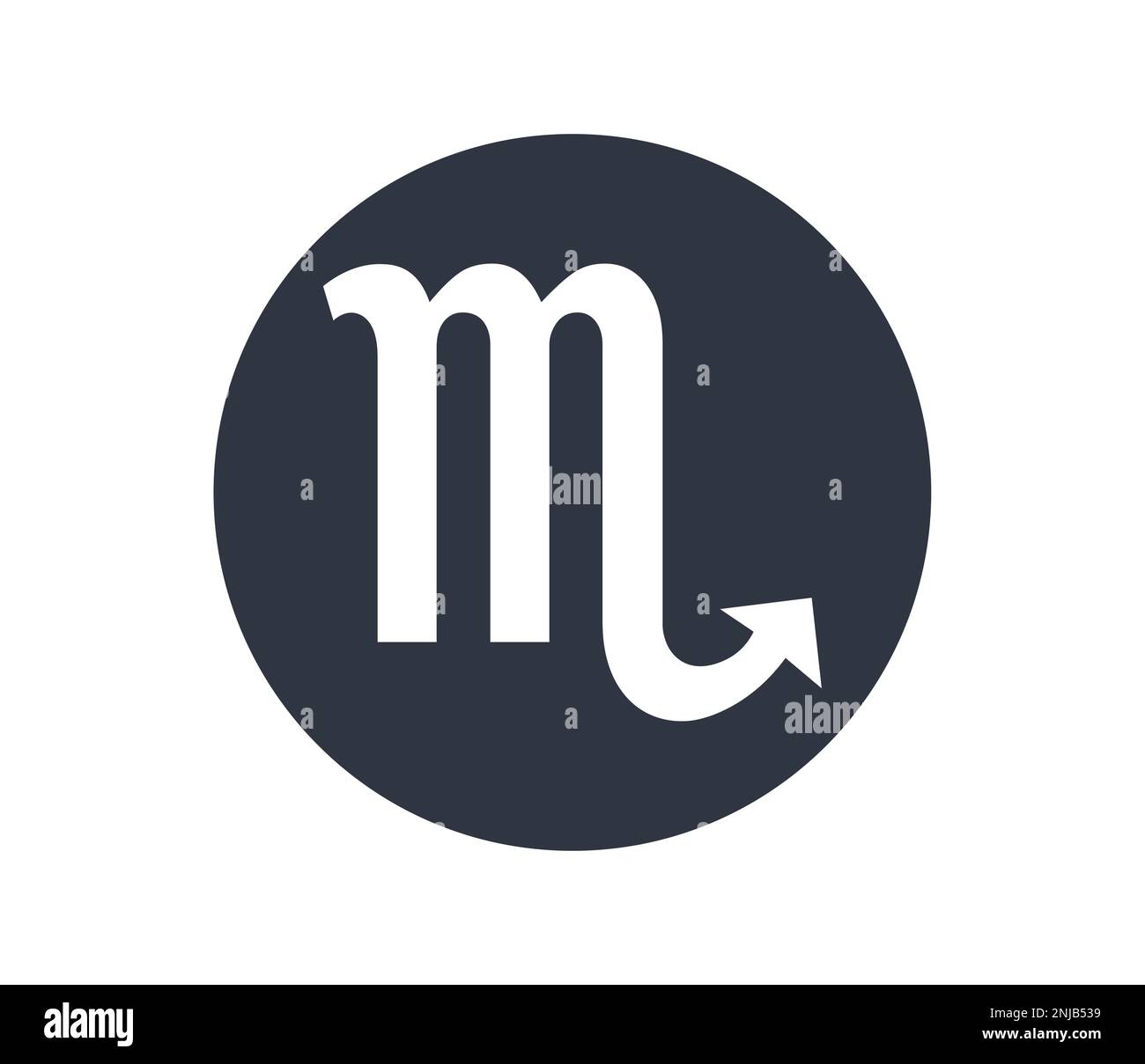 Scorpio sign horoscope symbol Stock Vector Images - Alamy