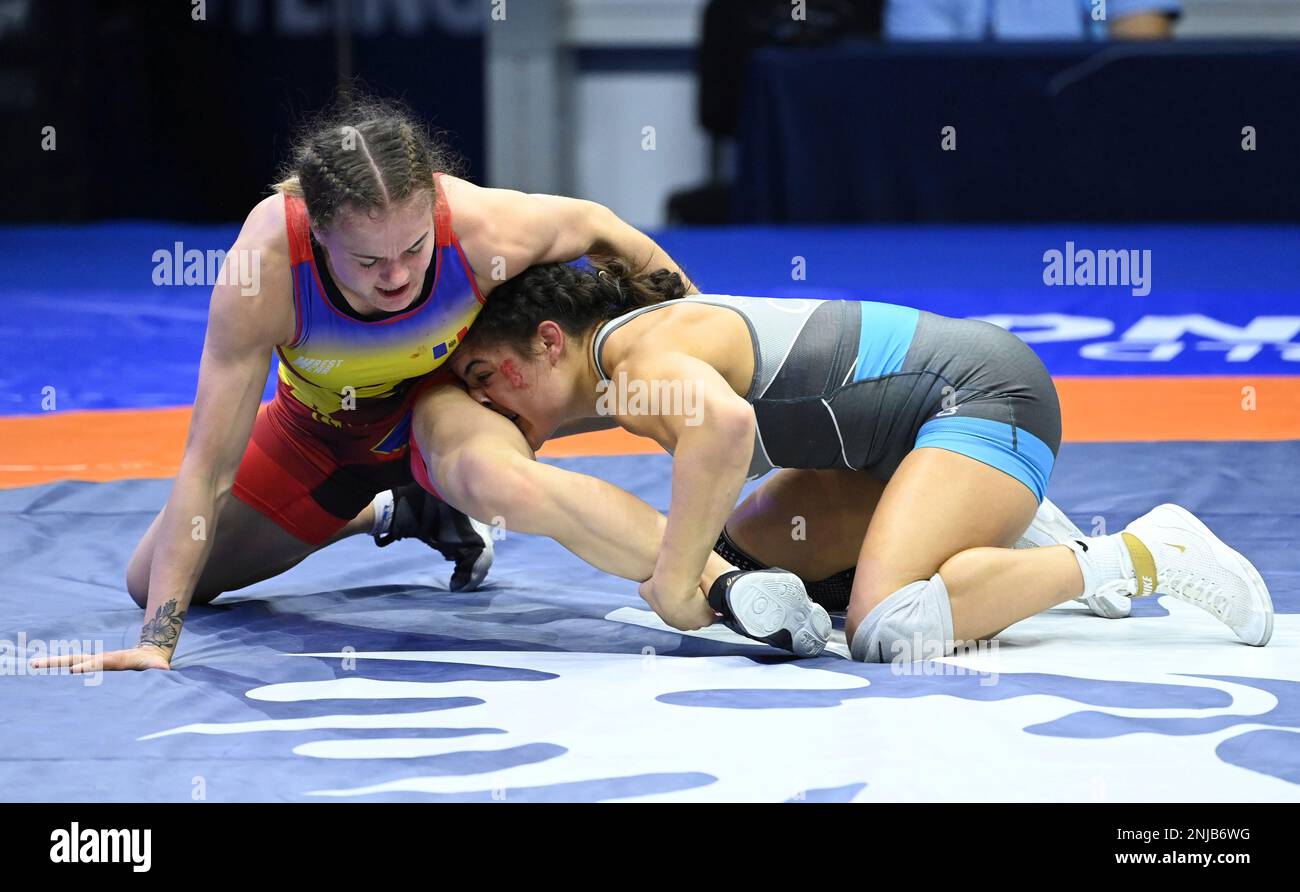 Karla Lorena GODINEZ GONZALEZ of Canada competes during the bronze ...